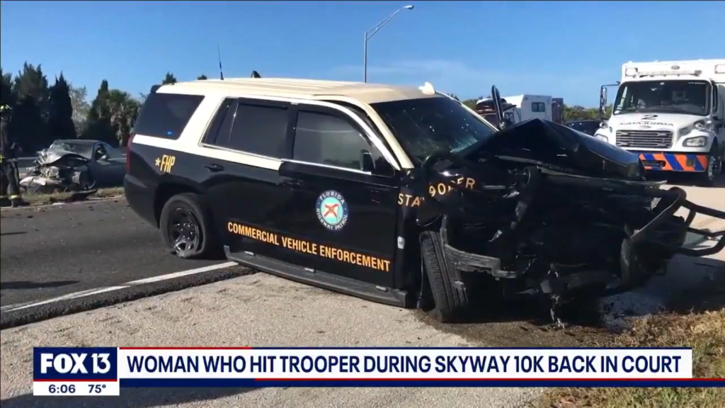 Accused DUI driver from Sarasota who crashed into trooper during Skyway ... Accused DUI driver from Sarasota who crashed into trooper during Skyway ...