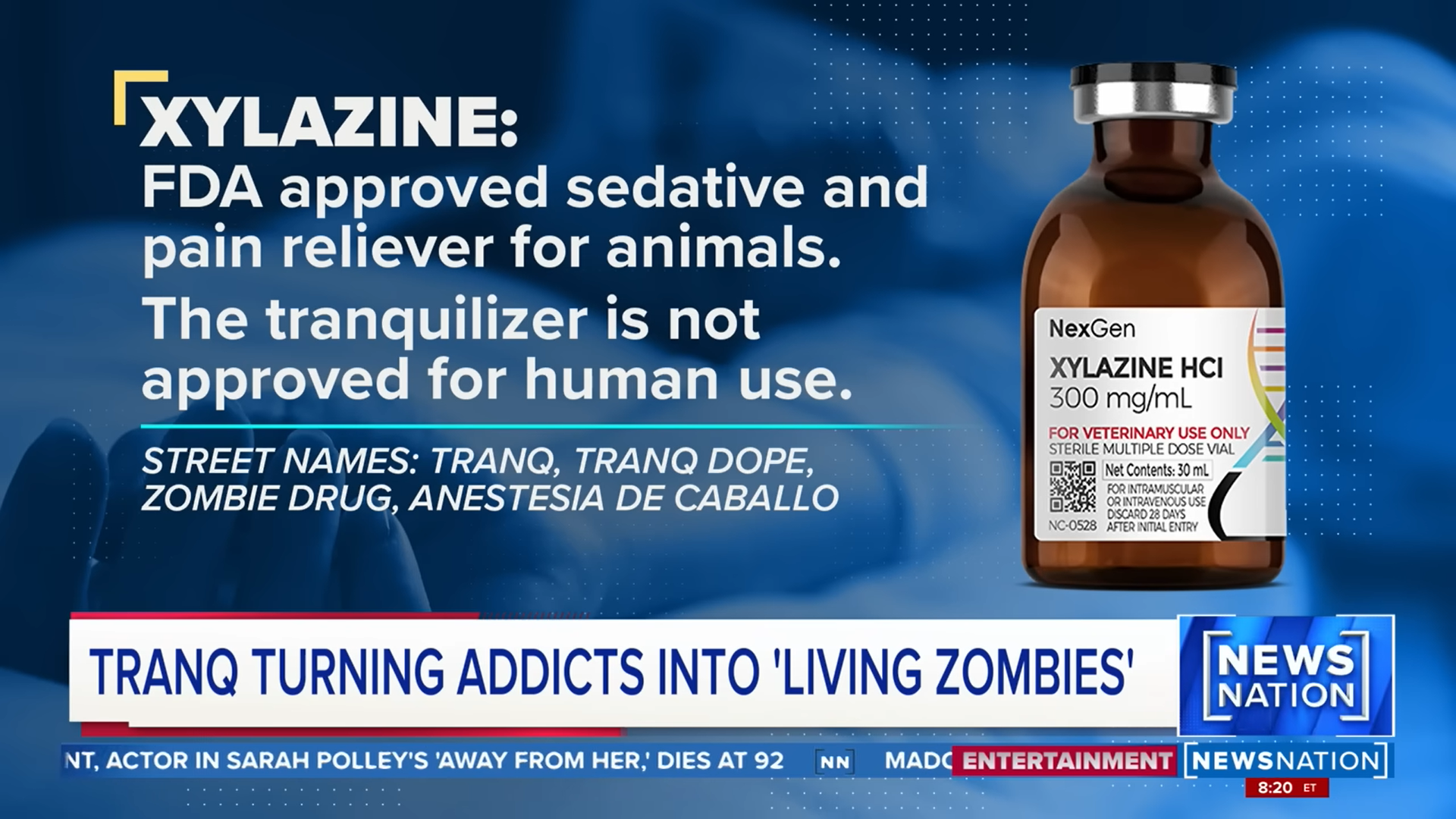 The drug ‘tranq’ is turning users into ‘living zombies' - The Suncoast ...