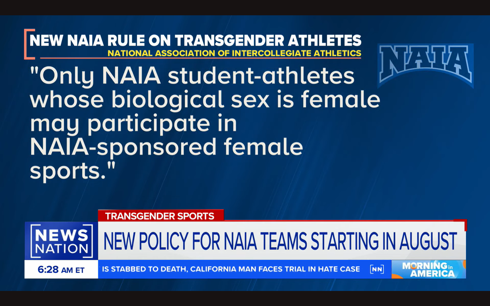 Naia Largely Bans Transgender Athletes From Women S Sports The Suncoast News And Scoop